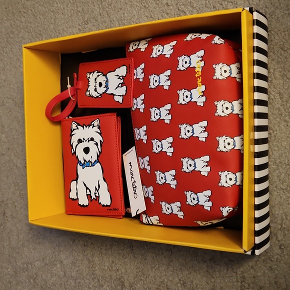 Marc Tetro | Bags | Marc Tetro Westie Dog Gift Box Pouch Tag | Poshmark